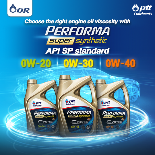 Choose the right engine oil viscosity with PERFORMA SUPER SYNTHETIC ...